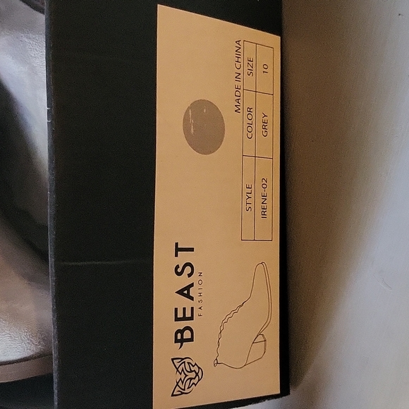 BEAST FASHION | Shoes | Beast Booties Light Grey | Poshmark